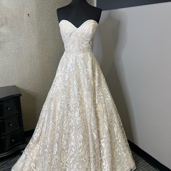 Hayley Paige Occasions | Dresses | Hayley Paige Marsden Wedding Gown ...